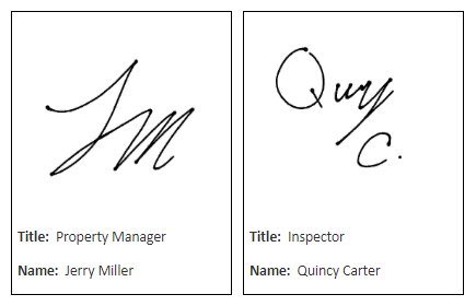 Adding Signatures to Quality Checks – Janitorial Manager